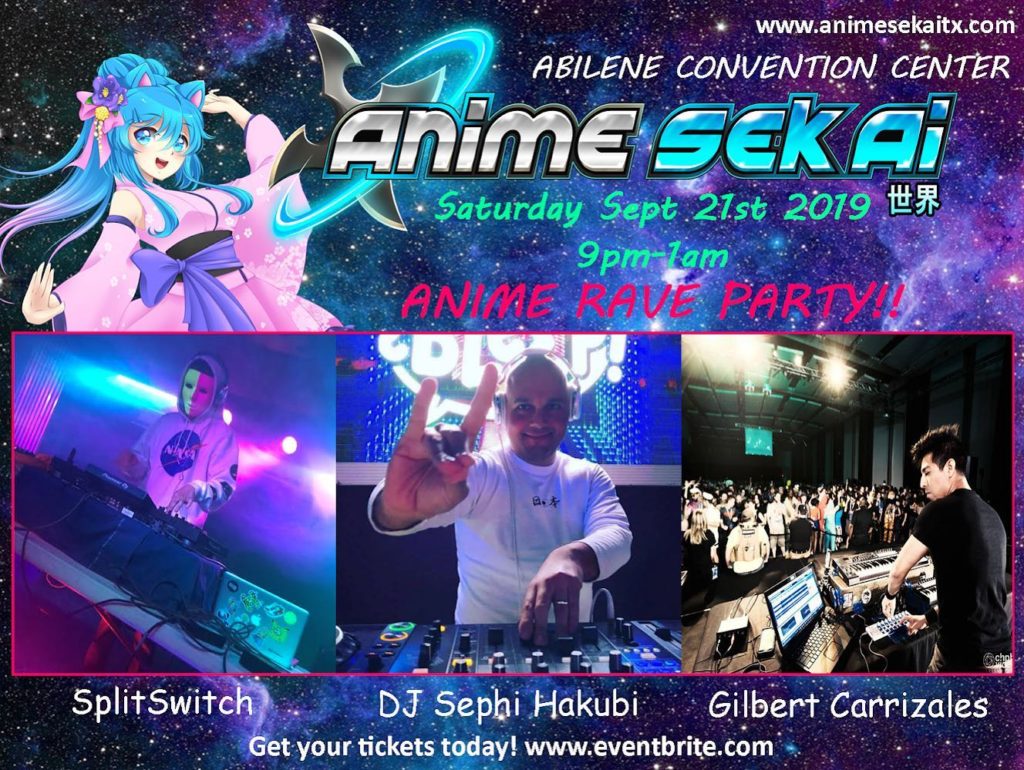 Anime Sekai 2019 Anime Rave - Sephi Hakubi